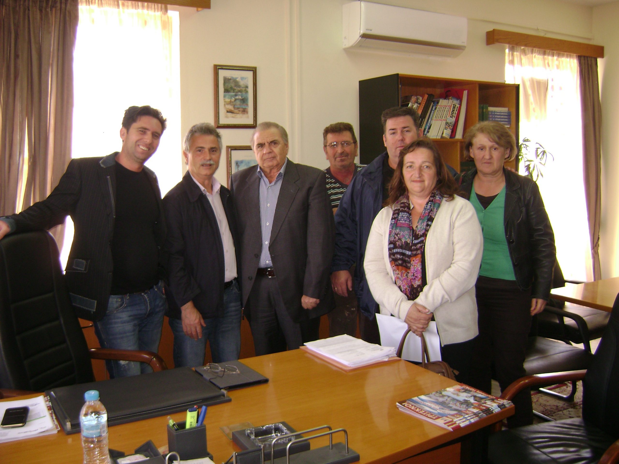 ΣΥΝΑΝΤΗΣΗ ΔΗΜΑΡΧΟΥ ΠΑΡΓΑΣ ΜΕ ΤΟΝ ΣΥΛΛΟΓΟ ΤΡΙΤΕΚΝΩΝ Ν. ΠΡΕΒΕΖΑΣ - Δήμος ...