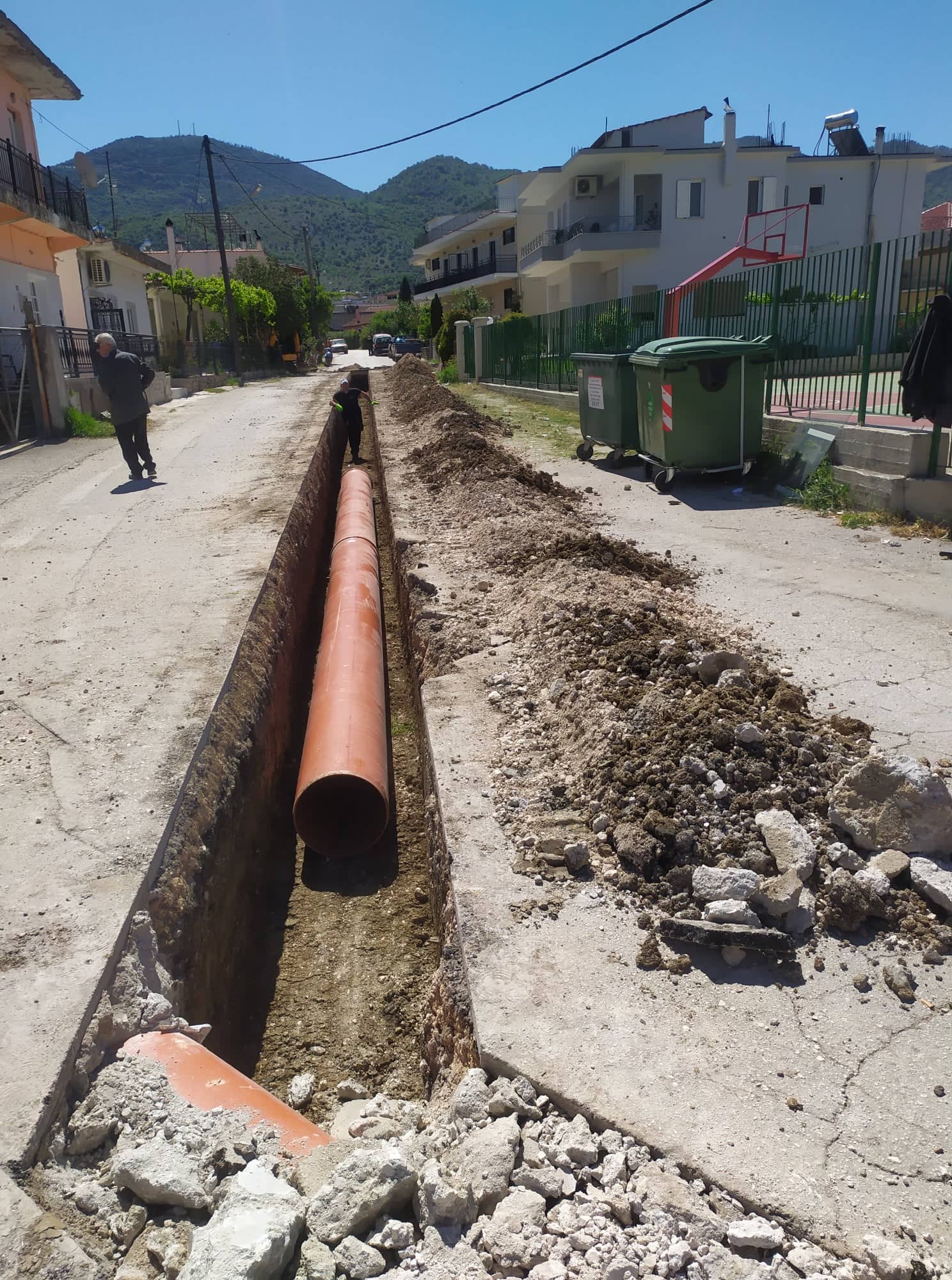 Eργασίες αποχέτευσης όμβριων υδάτων σε Καναλάκι, Κυψέλη και Μεσοπόταμο ...