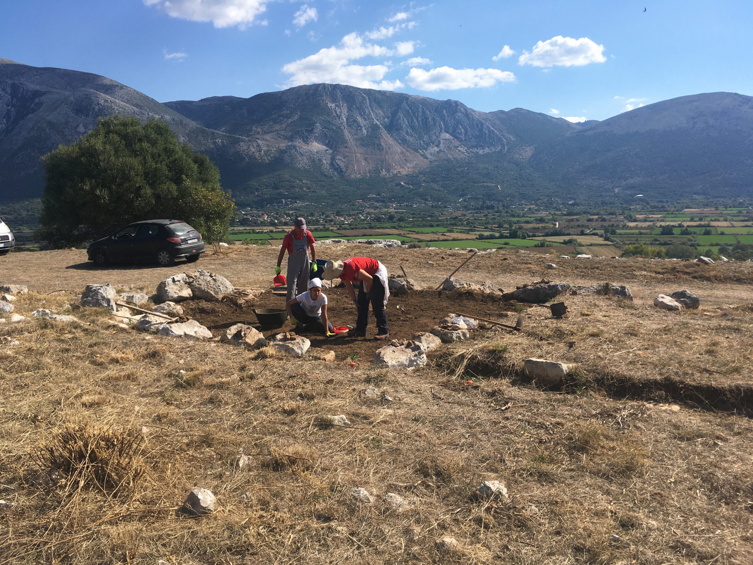 Συνεχίζονται οι ανασκαφές στην Αρχαία Πανδοσία στο Καστρί - Δήμος Πάργας